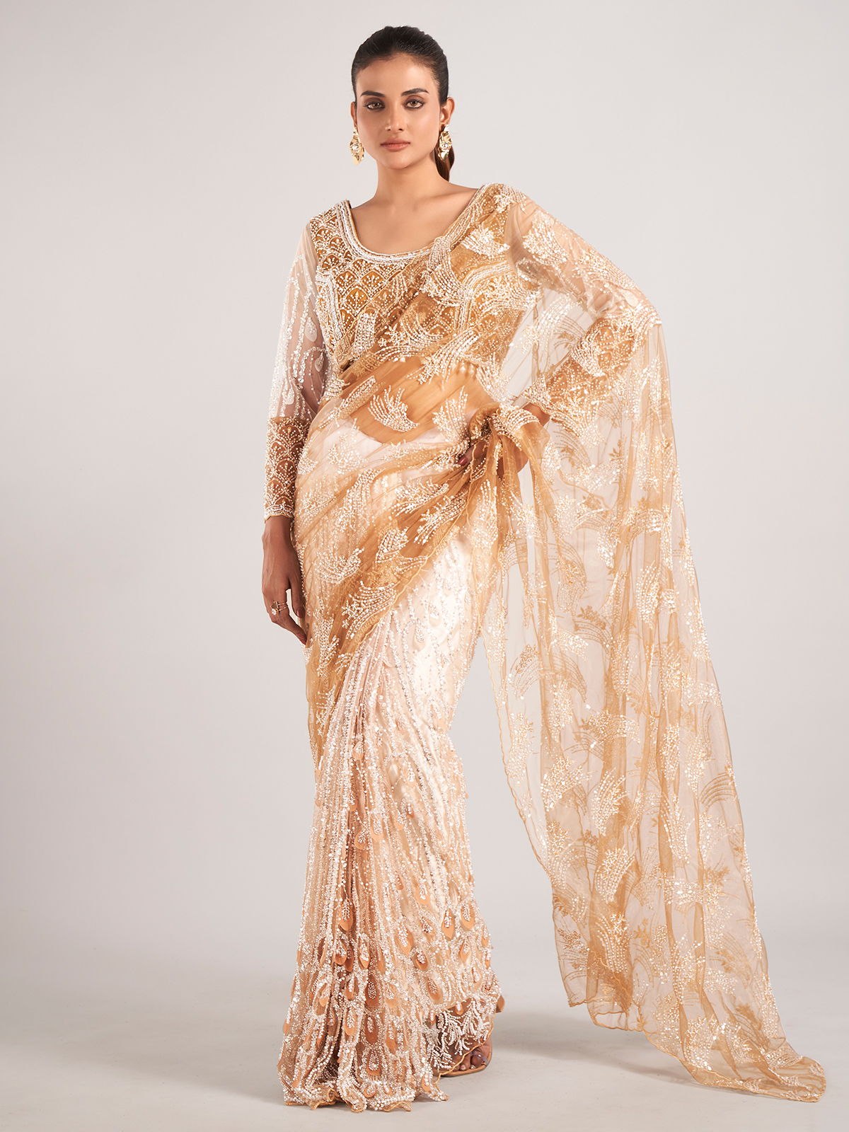 designer sarees for wedding function